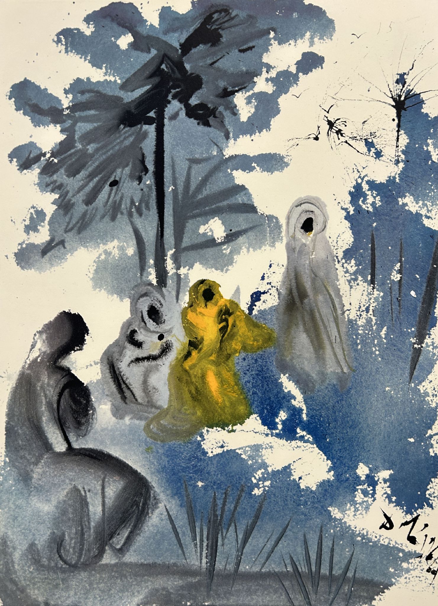 The Family of Ruth, The Moabite (from Biblia Sacra) - Dane Fine Art