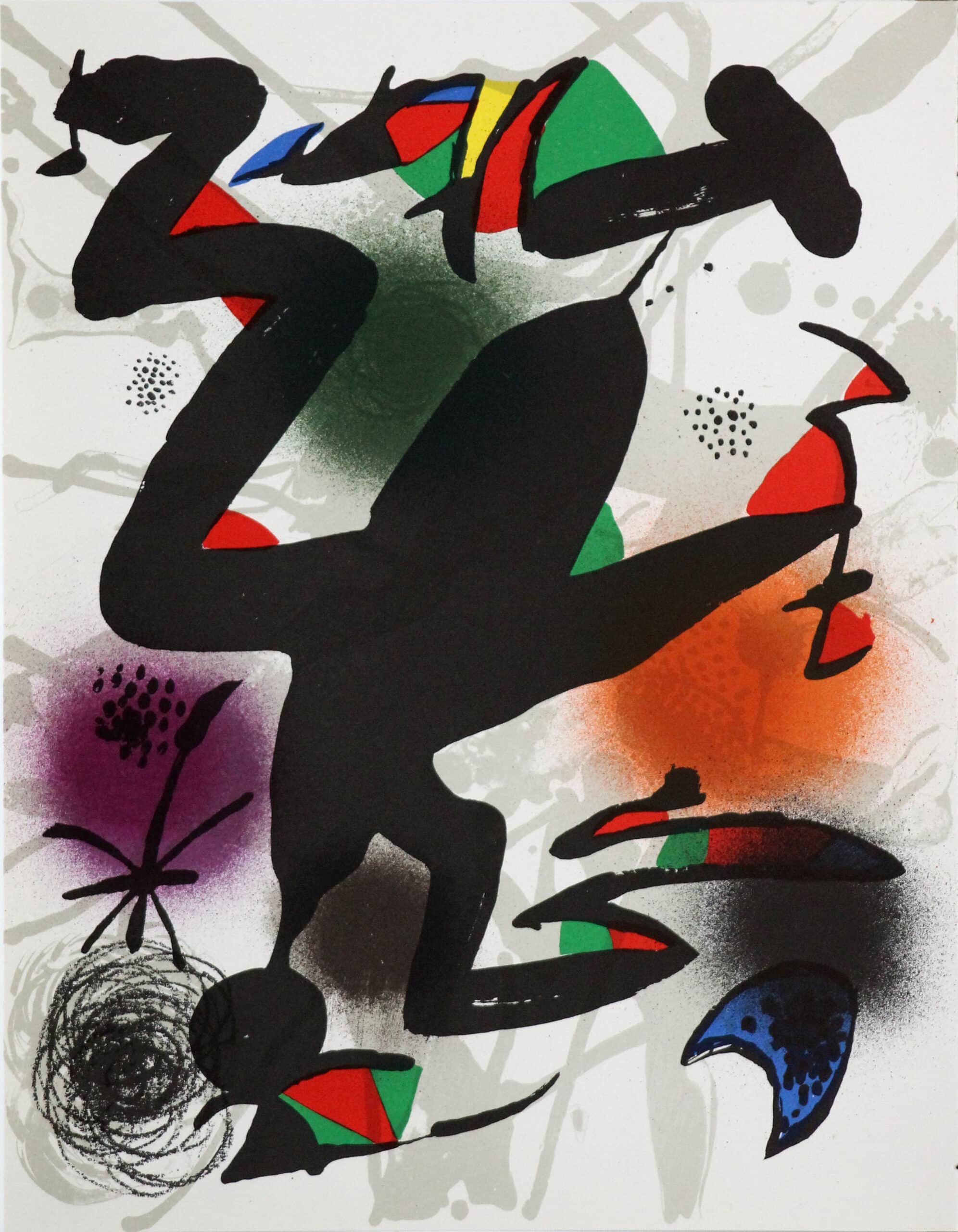 Lithographie Originale IV Artwork for Sale by Joan Miro in Modern ...
