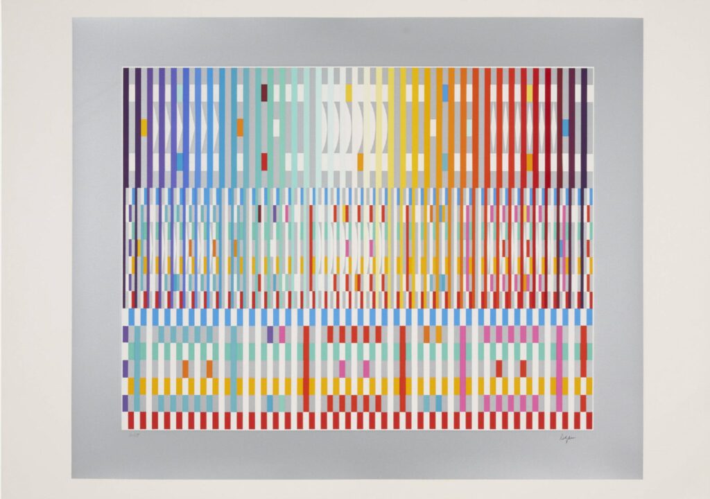 The Blessing Artwork for Sale by Yaacov Agam in Abstract Art Style ...